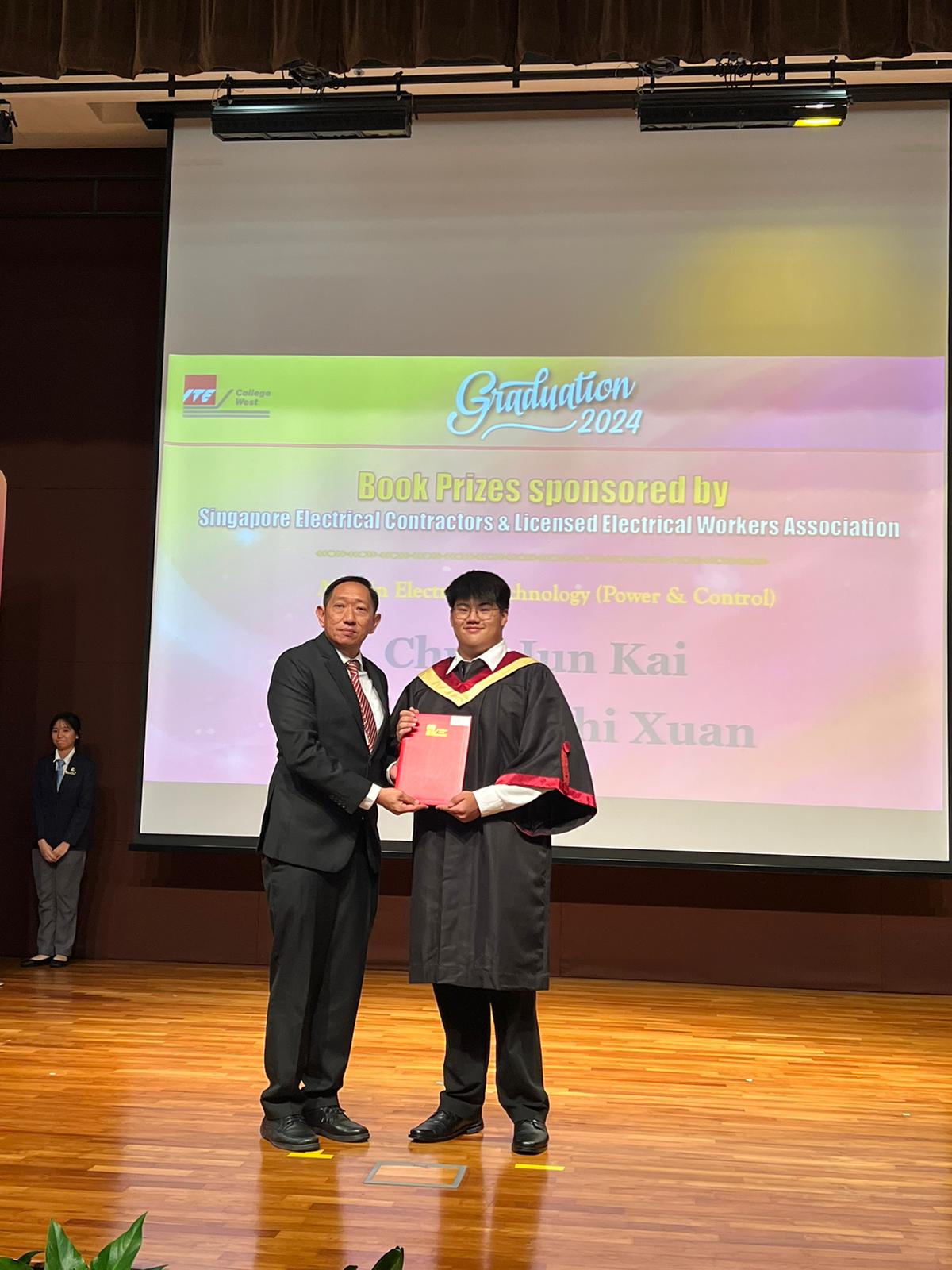 ITE College West Graduation Ceremony - SECA Book Prizes - SECA SG